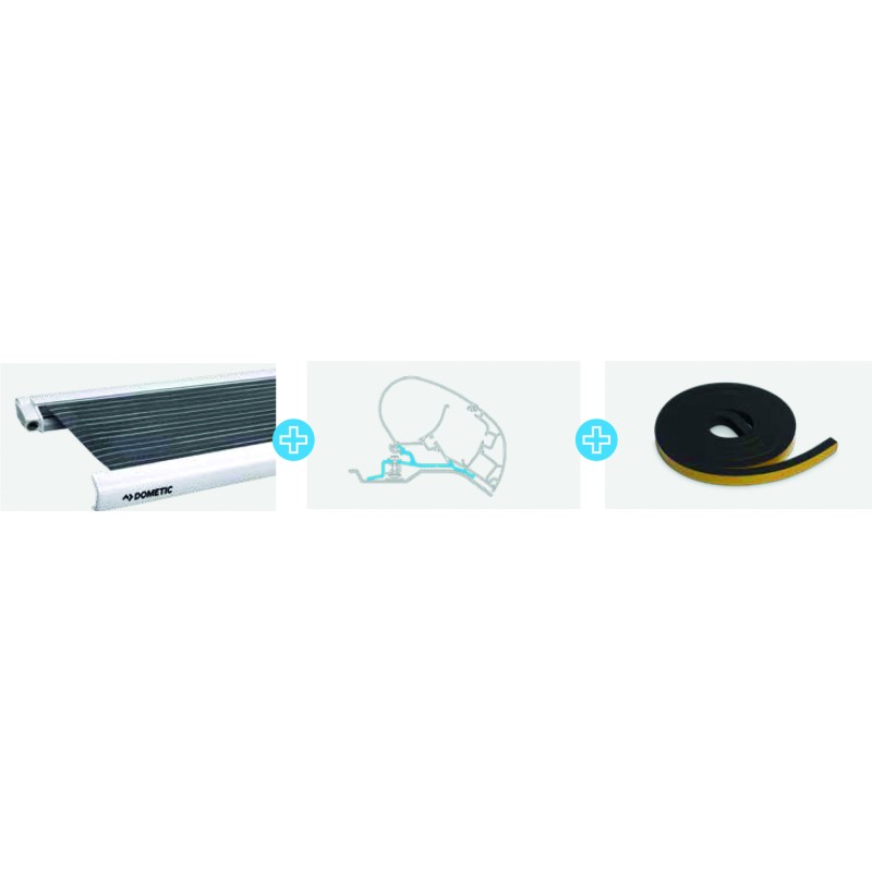 STORE PR2000 BOÎTIER BLANC TOILE GRISE 3,75 X 2,50 DOMETIC | Top ...